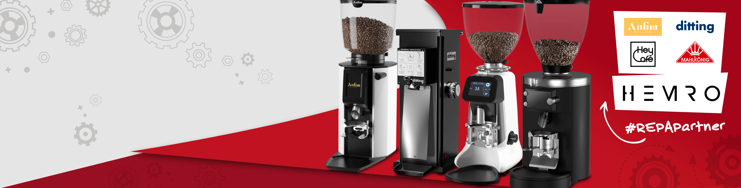 Bar Equipment Spare Parts, Coffee Machines and Professional Kitchens | REPA LF
